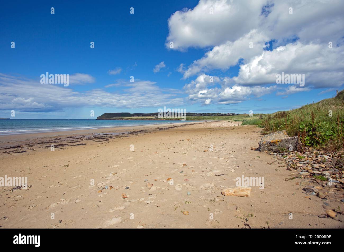 Dunnet Bay, Caithness, Scotland, July 2023, Scenic shots of the beach ...