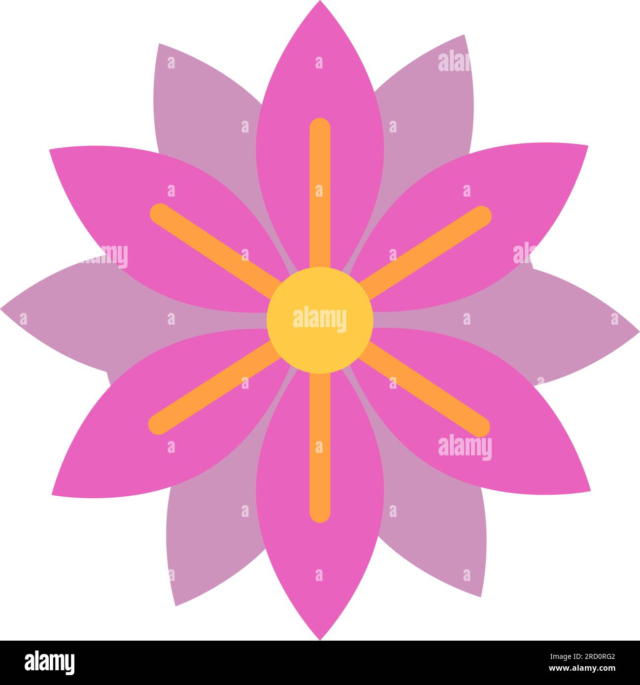 Aster icon image Stock Vector Images - Alamy