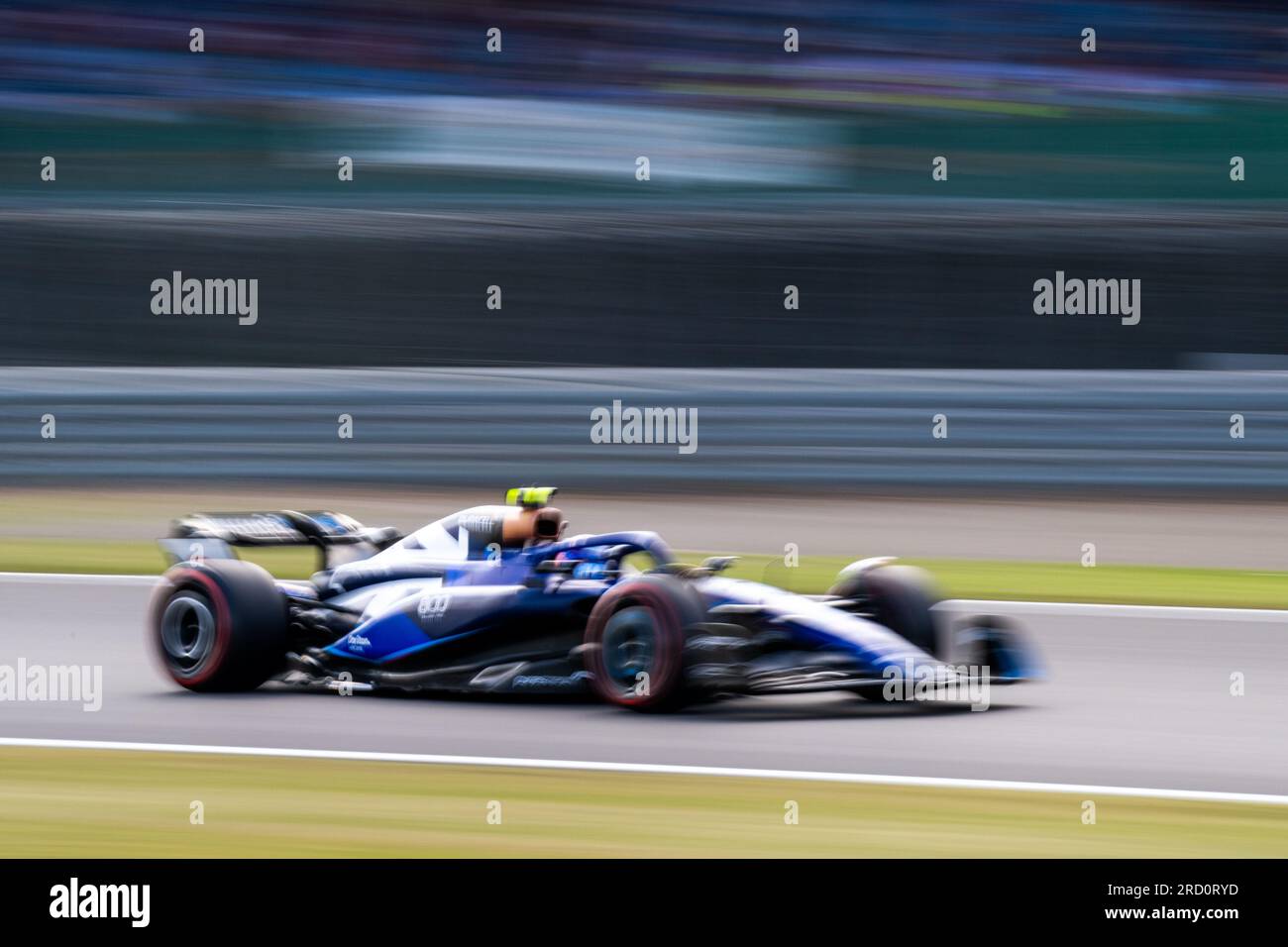 Silverstone, UK - Friday 7th July 2023 - FORMULA 1 ARAMCO BRITISH GRAND PRIX 2023 - Logan ...