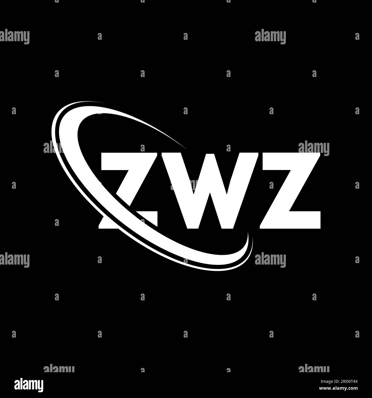 Zwz circle logo hi-res stock photography and images - Alamy