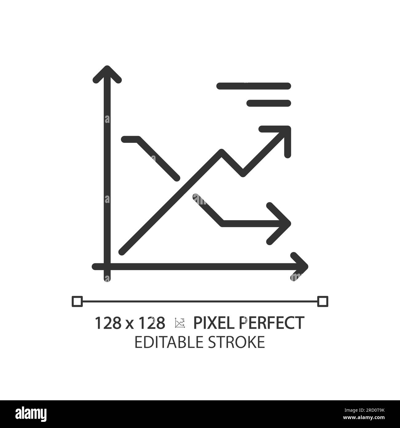 Line chart linear icon Stock Vector Image & Art - Alamy Line chart linear icon Stock Vector Image & Art - Alamy