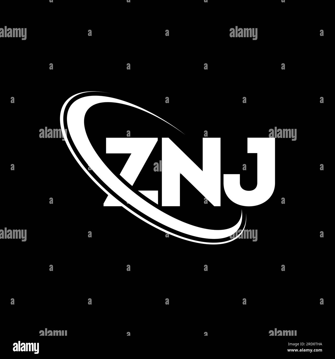 Znj business logo hi-res stock photography and images - Alamy