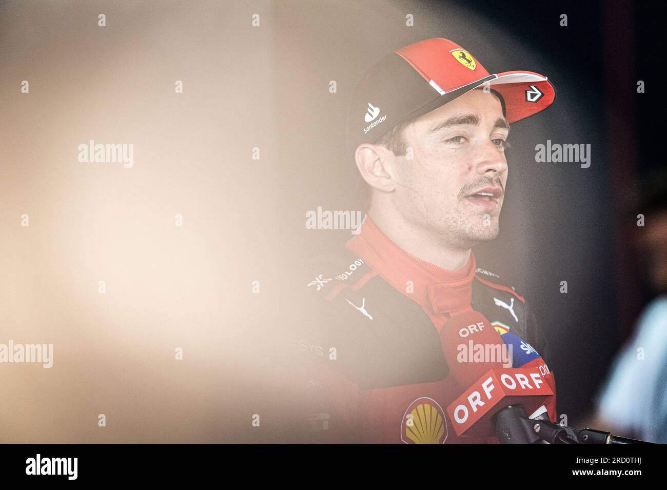 Charles leclerc 2023 silverstone hi-res stock photography and images ...