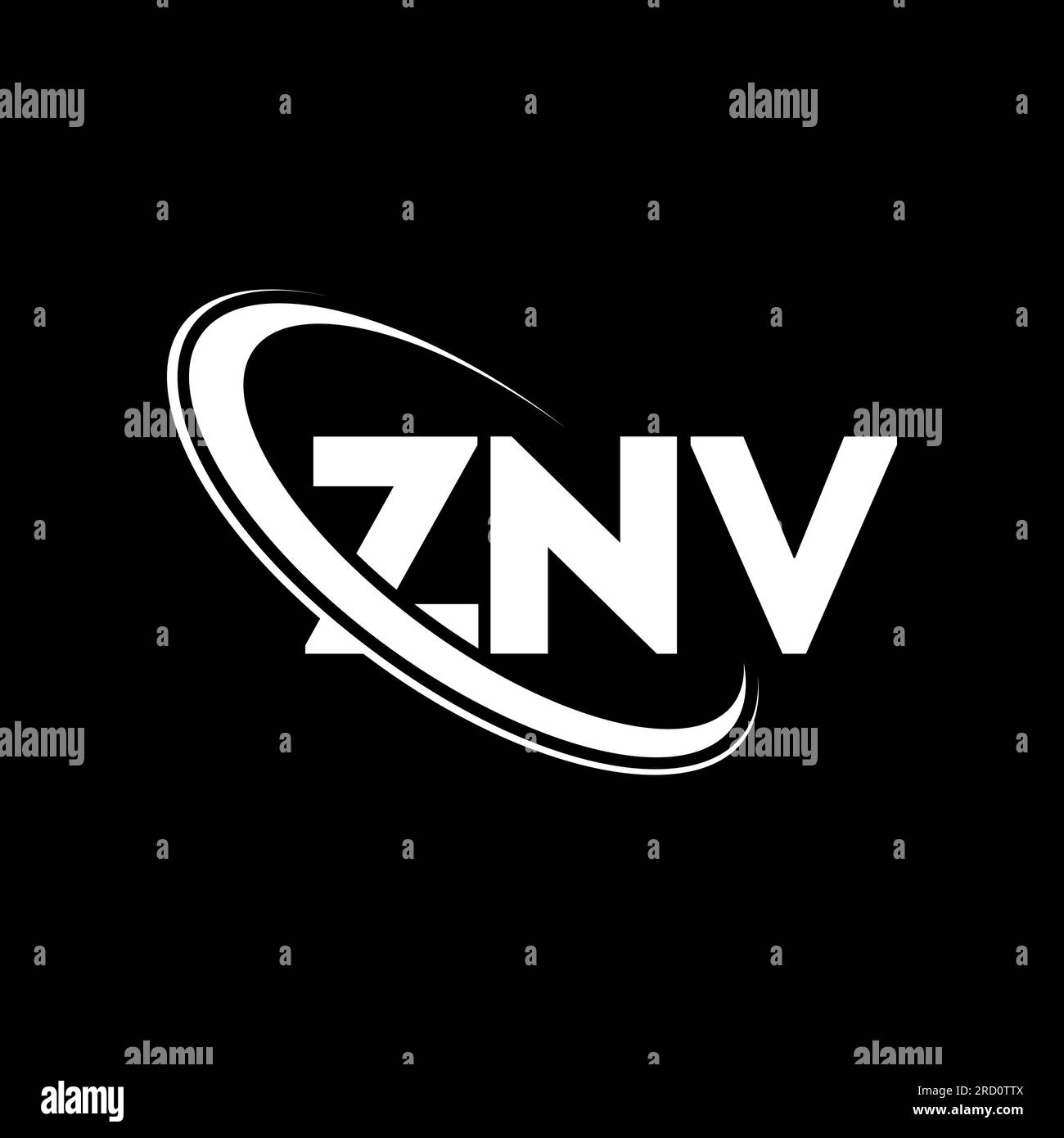 Znv business logo hi-res stock photography and images - Alamy