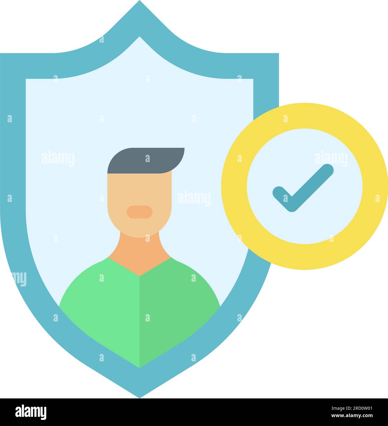 Authentication icon image Cut Out Stock Images & Pictures - Alamy