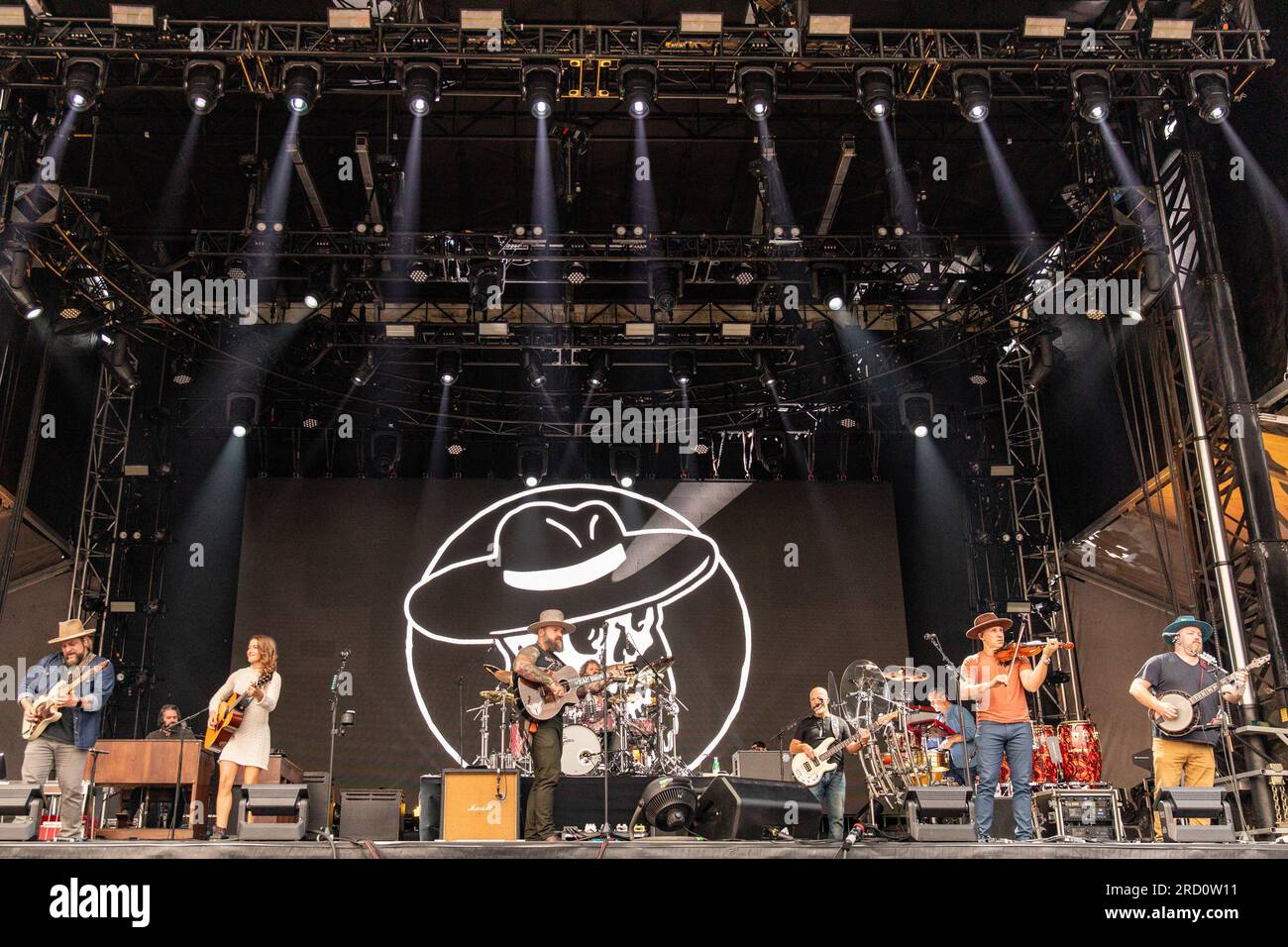 Chicago, USA. 16th July, 2023. Coy Bowles, Chris Fryar, Caroline Jones ...