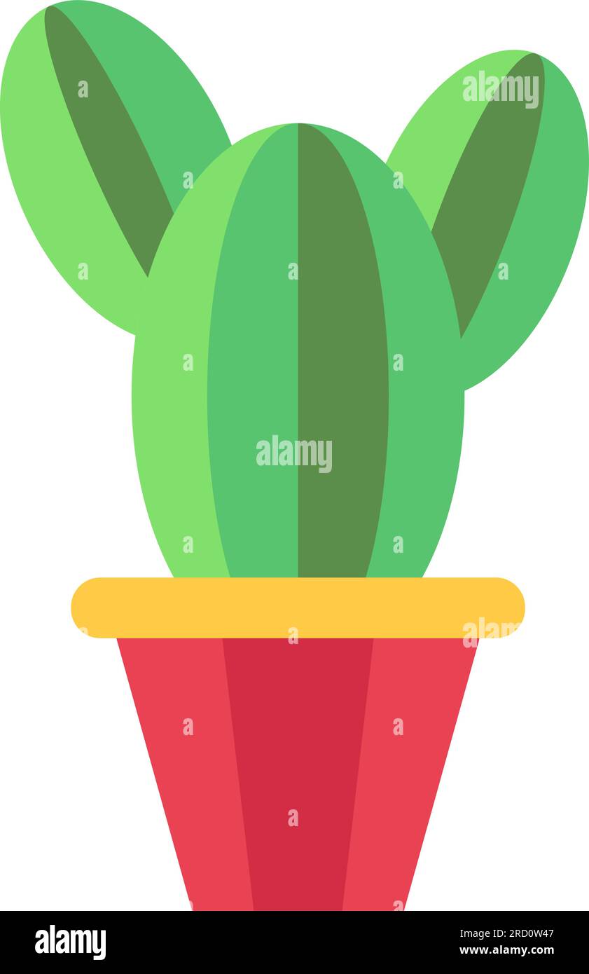 Cactus icon image Cut Out Stock Images & Pictures - Alamy
