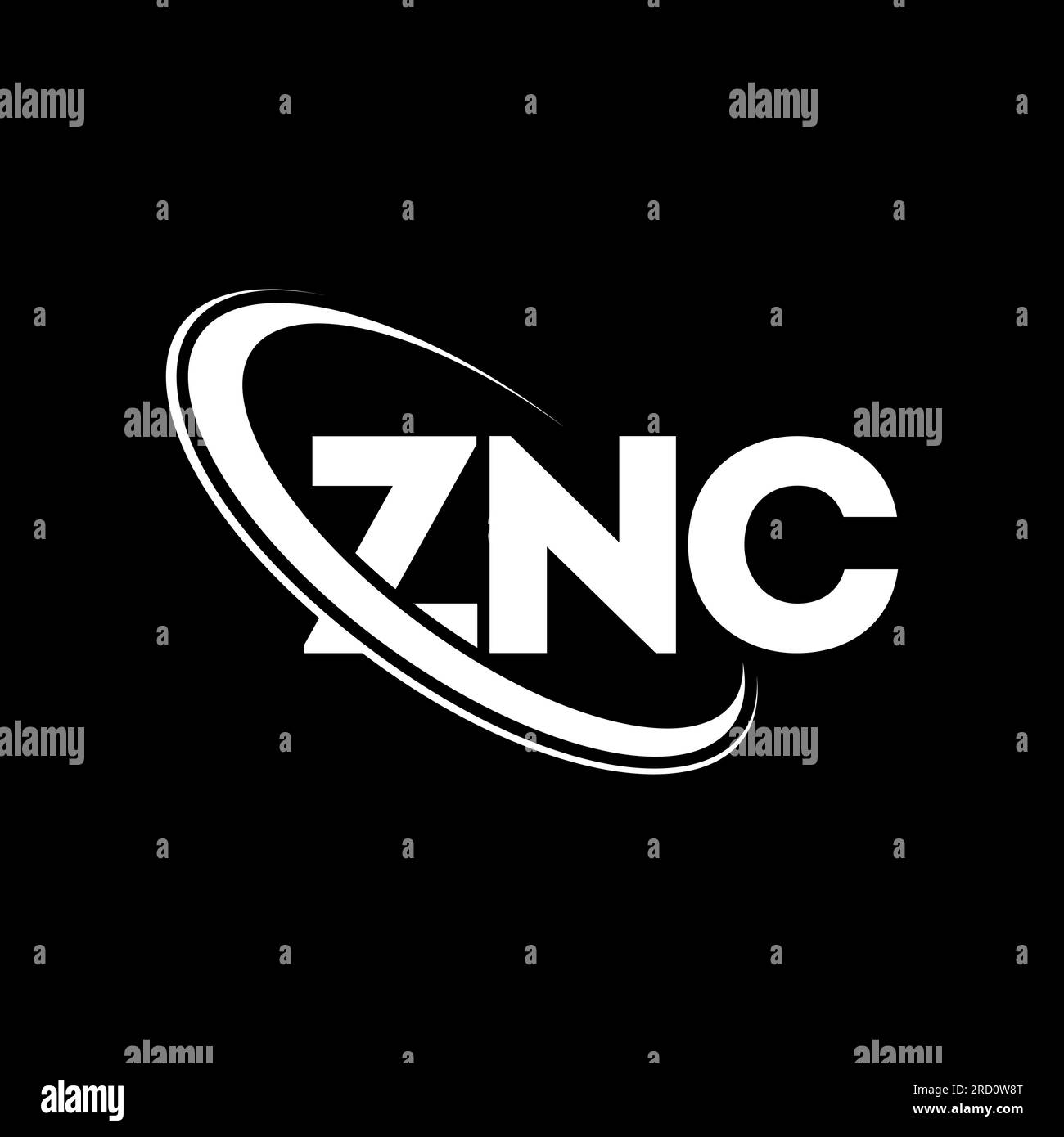 Znc logo design hi-res stock photography and images - Alamy