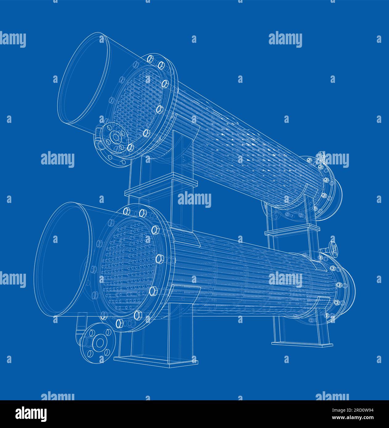 Petroleum Equipment. Vector rendering of 3d Stock Vector Image & Art ...
