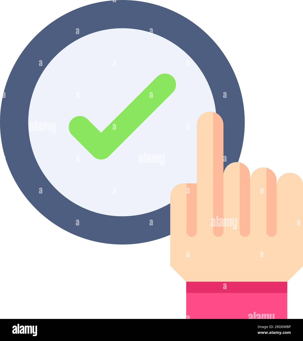 Checkmark Icon Image Stock Vector Image & Art - Alamy