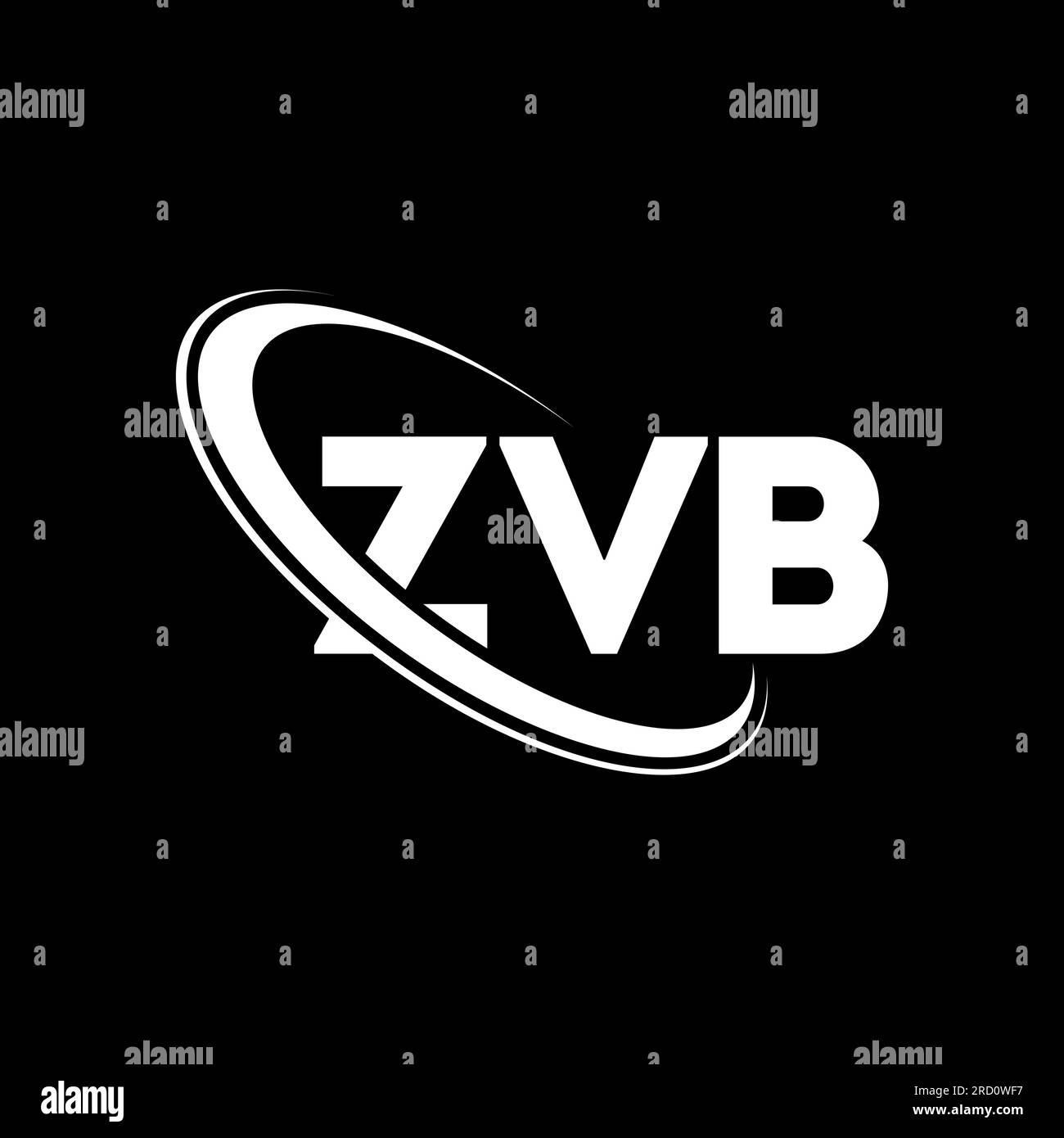 ZVB logo. ZVB letter. ZVB letter logo design. Initials ZVB logo linked ...