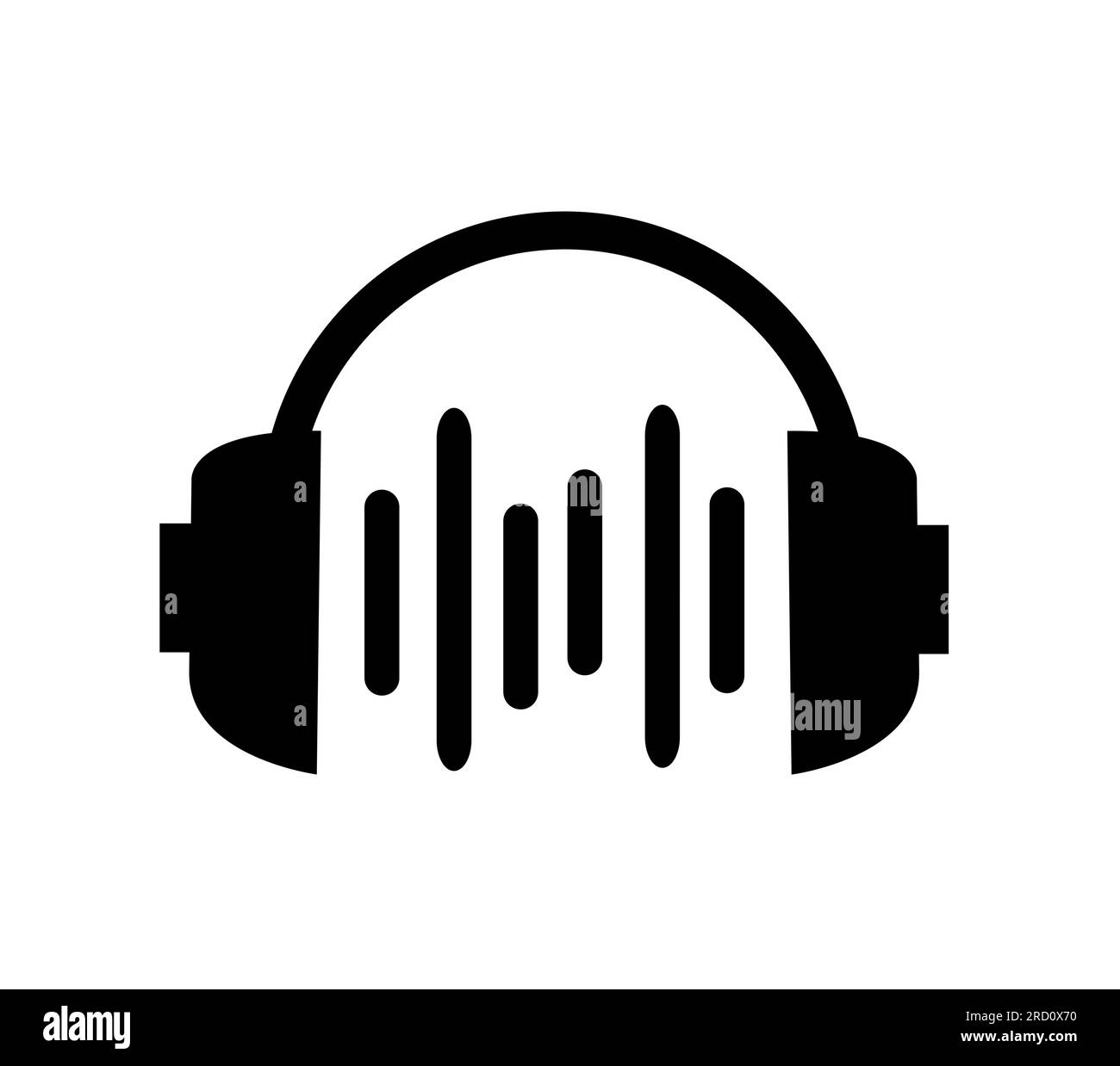 Vector illustration headphone icon Stock Vector Image & Art - Alamy
