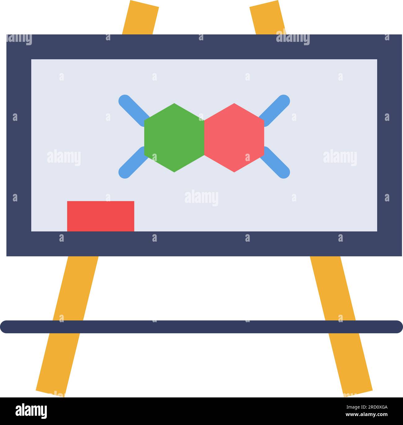 Blackboard Icon Image Stock Vector Image & Art - Alamy