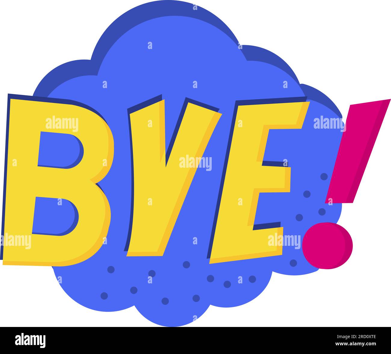 Bye Icon Image Stock Vector Image & Art - Alamy