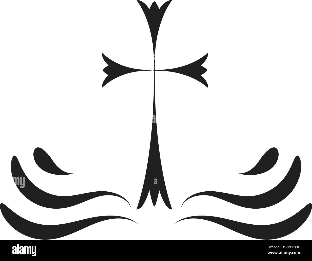 Christian Symbol design for print or use as poster, card, flyer ...