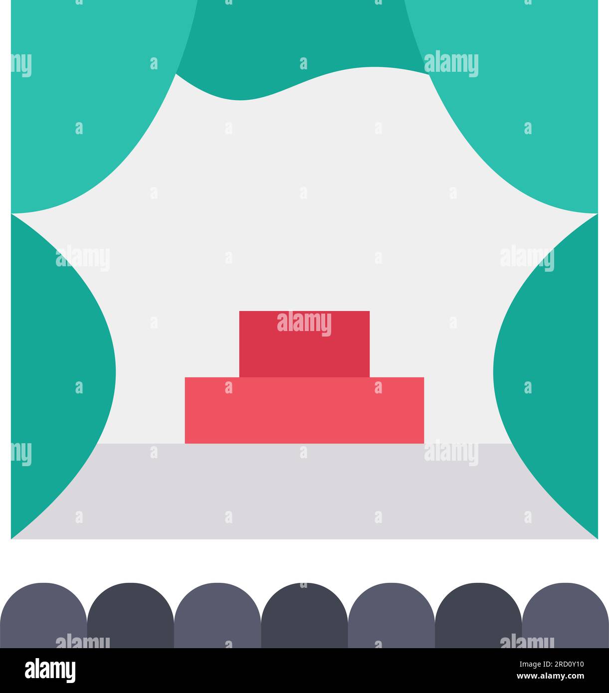 Event Hall Icon Image Stock Vector Image & Art - Alamy