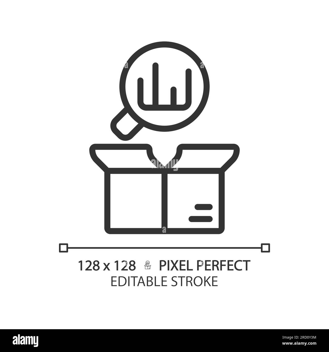 Business data analytics concept 2d Cut Out Stock Images & Pictures - Alamy