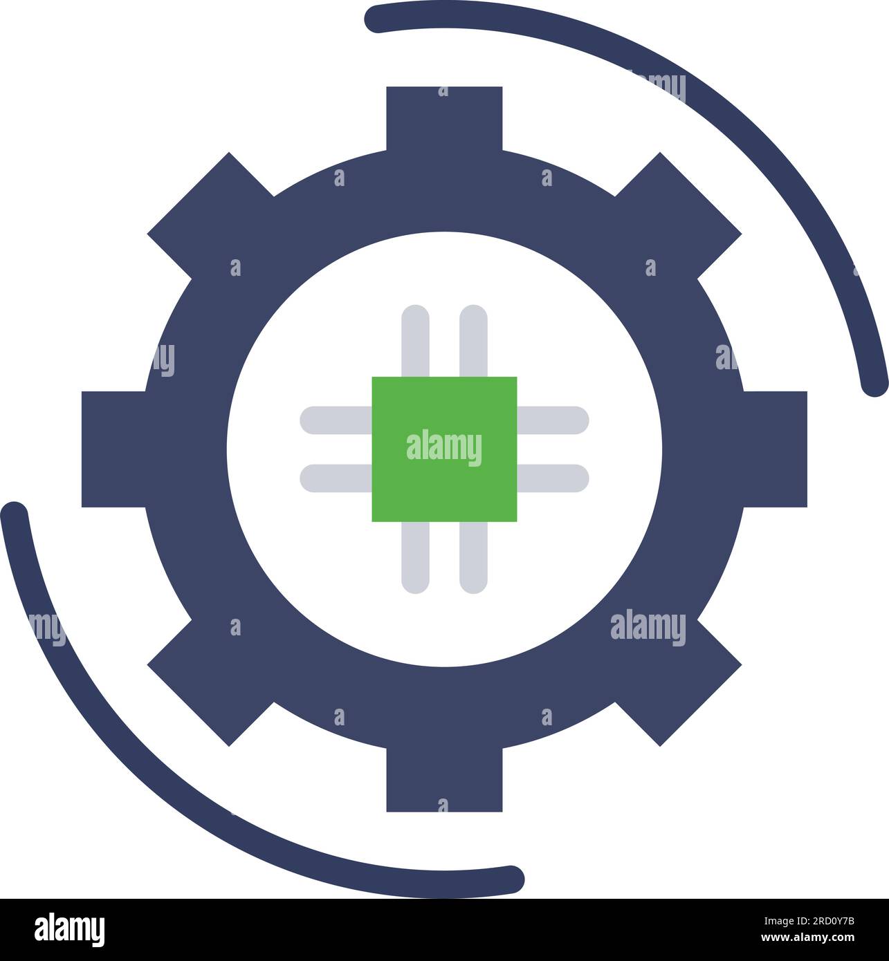 Automated construction Stock Vector Images - Alamy