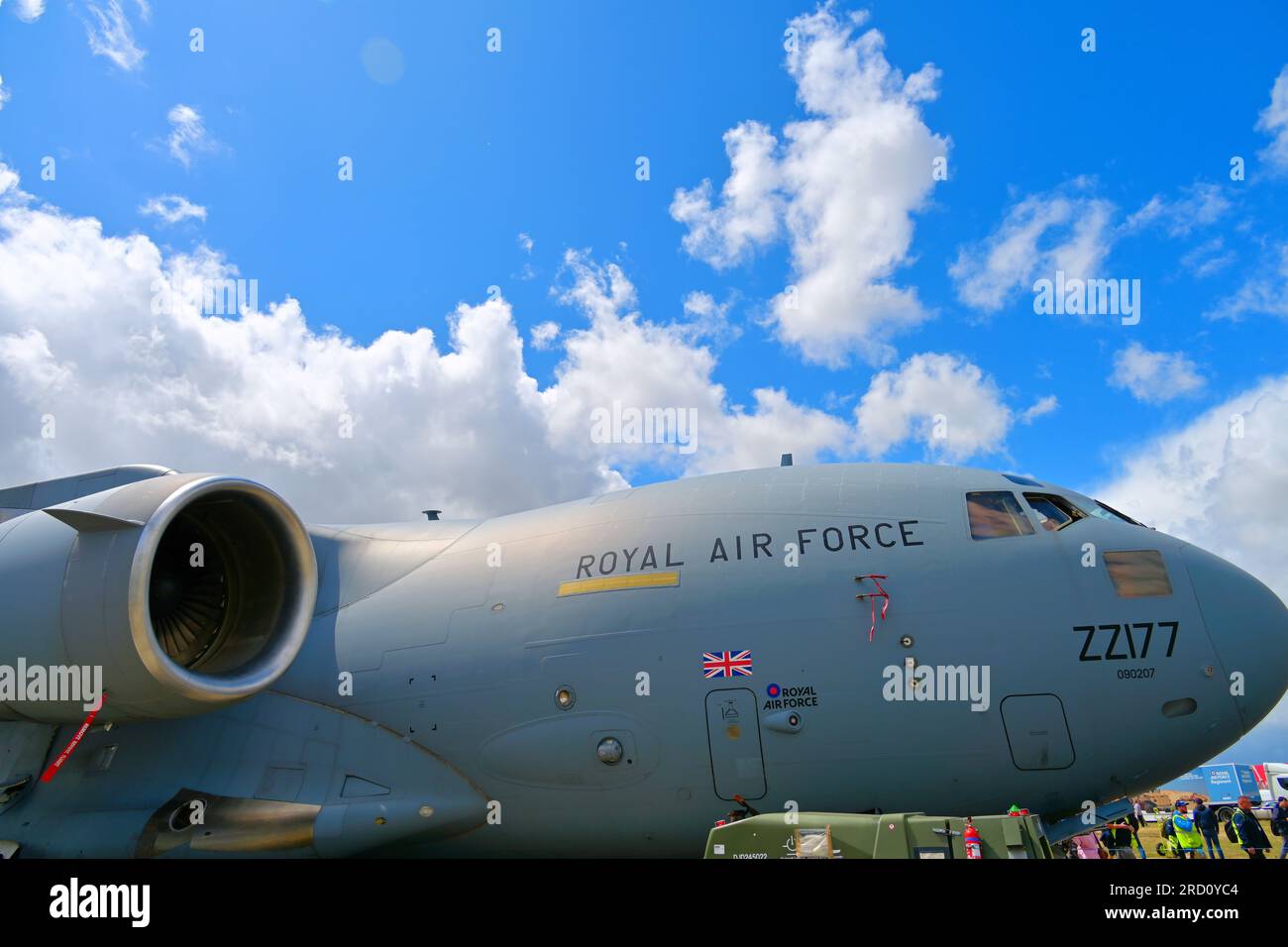 Fairford RIAT air show Saturday 15 July 2023 static display inbetween ...