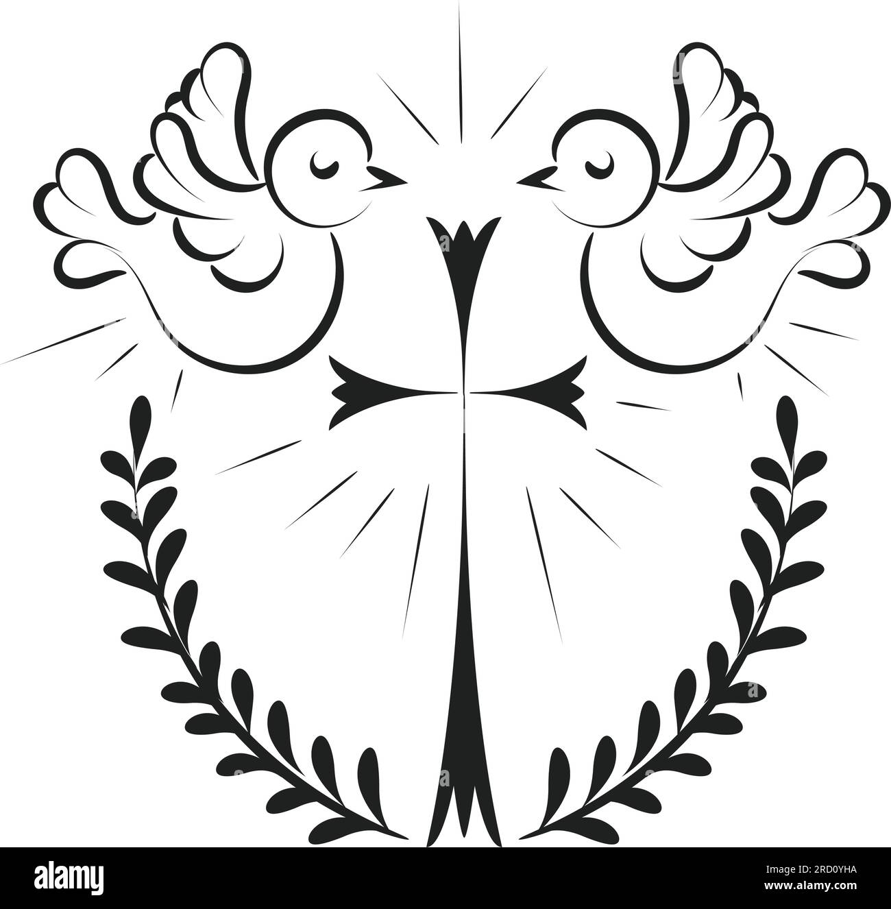 Jesus christ stained glass Stock Vector Images - Alamy