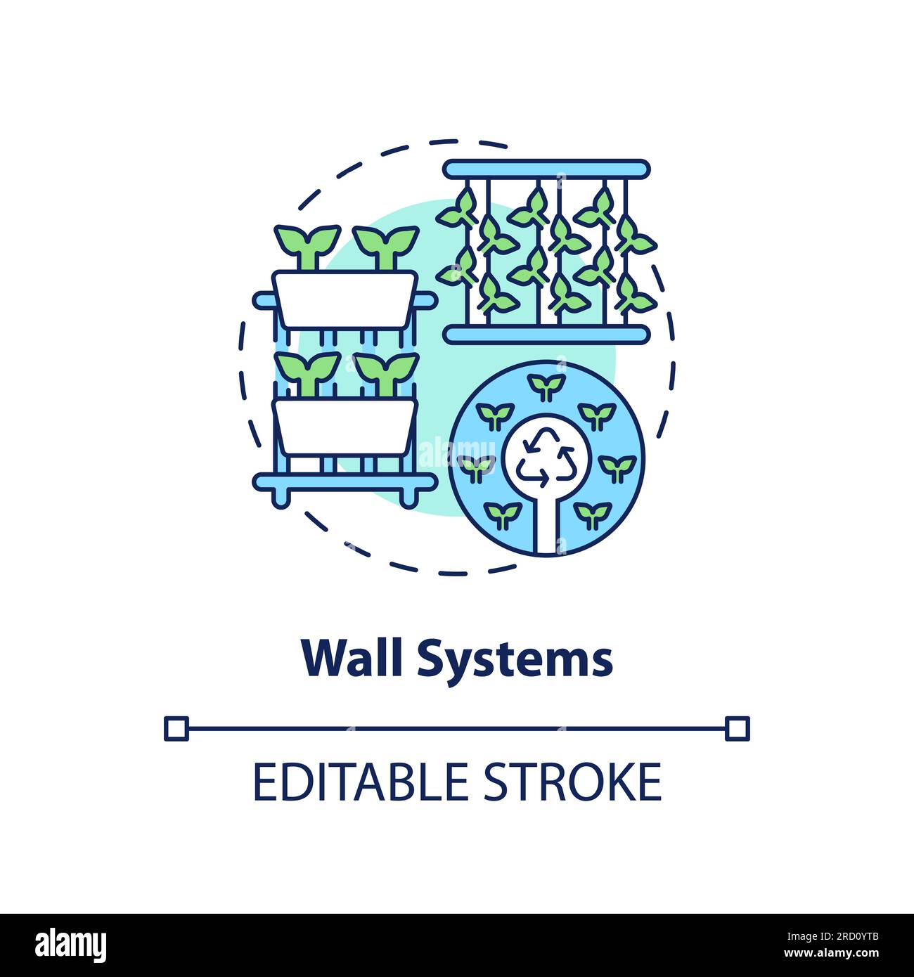 Thin line editable wall systems icon concept Stock Vector Image & Art ... Thin line editable wall systems icon concept Stock Vector Image & Art ...