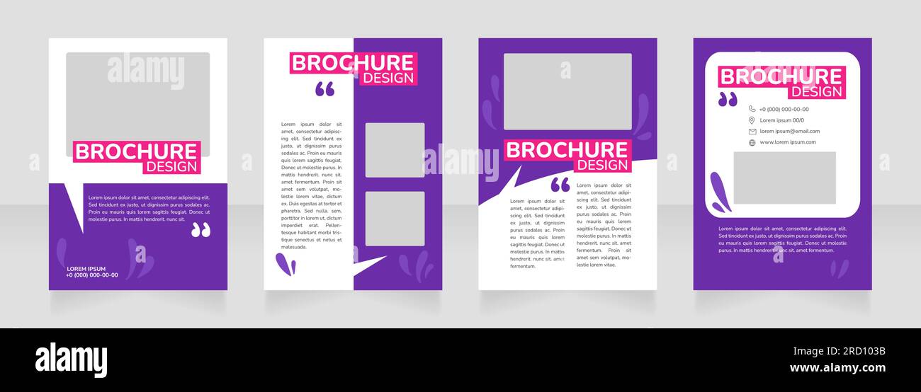 Farming process blank brochure design Stock Vector Image & Art - Alamy