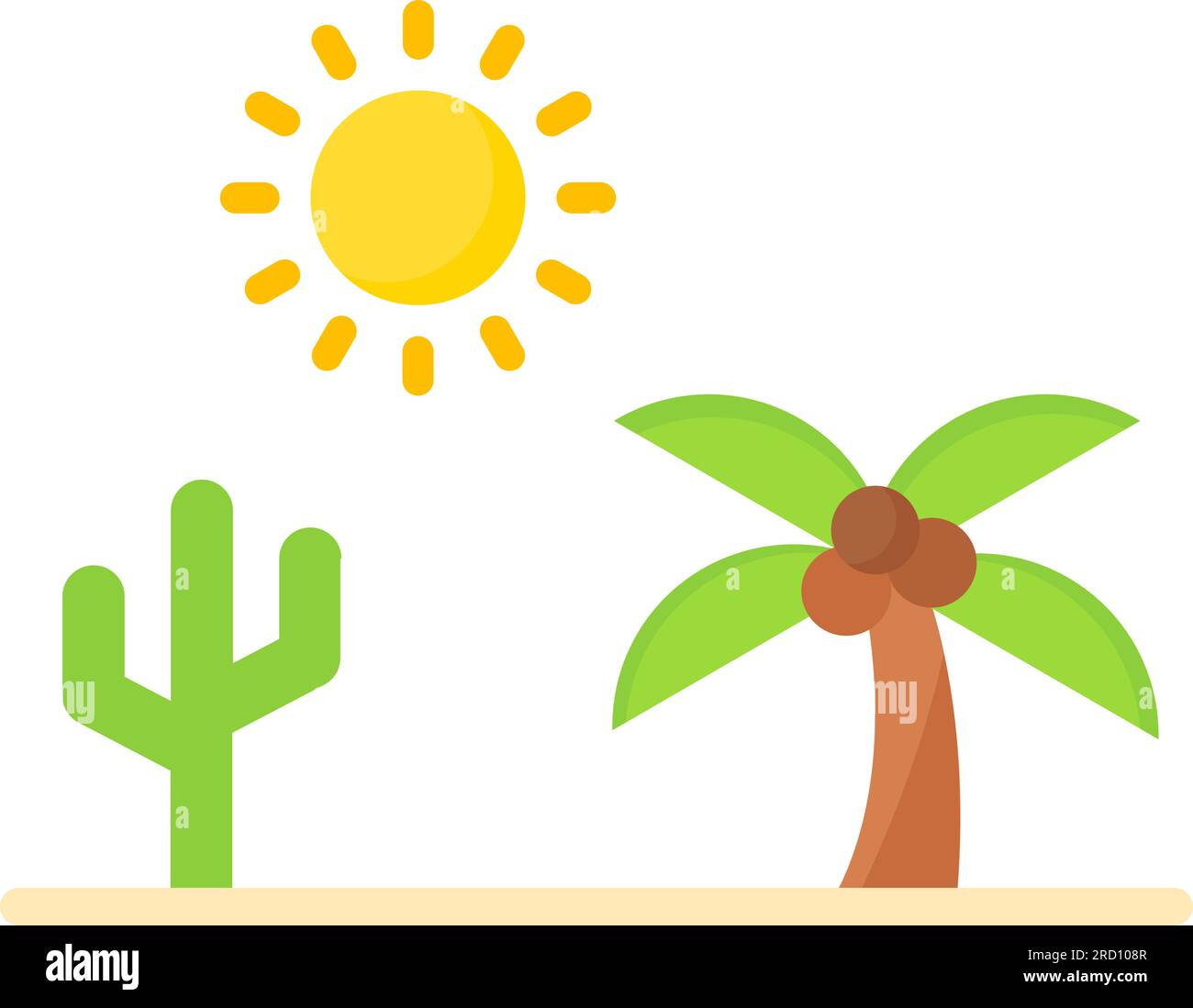 Desert Icon Image Stock Vector Image & Art - Alamy