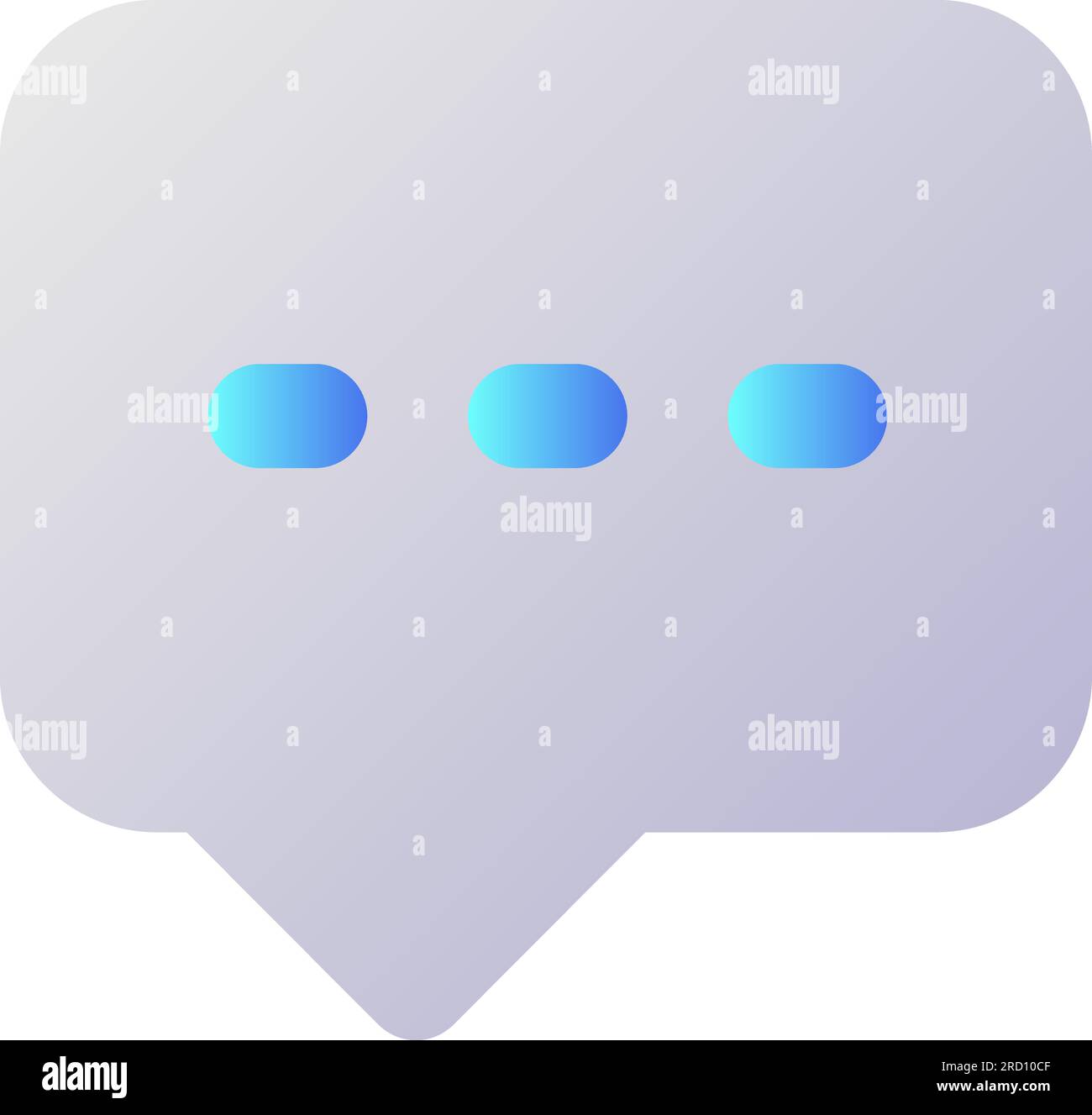 Typing message pixel perfect flat gradient two-color ui icon Stock Vector Image & Art - Alamy