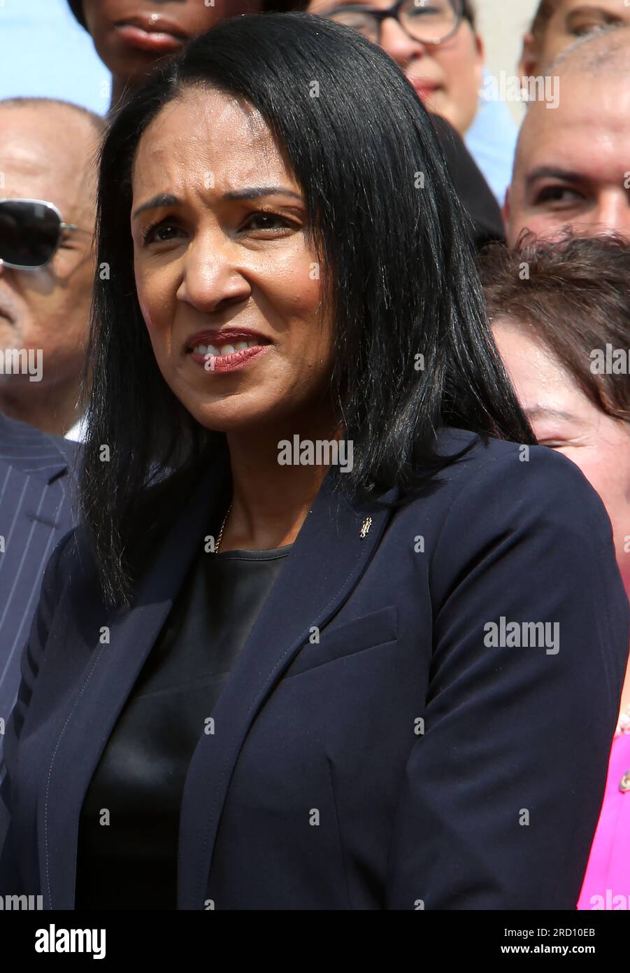 Bronx, NY, USA. 17th July, 2023. New York City Mayor Eric Adams ...