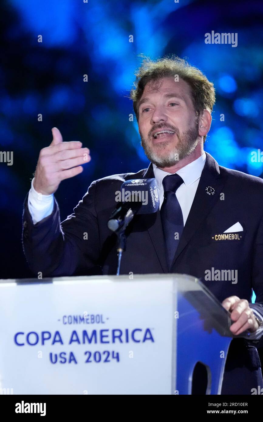 Alejandro Dominguez, President of the South American Football ...