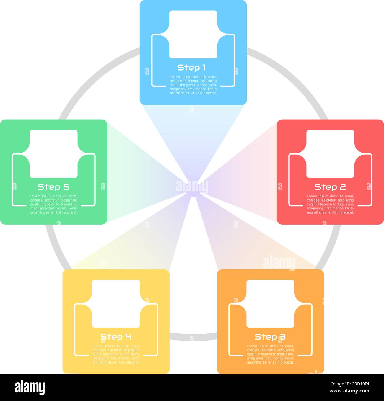 Technology and science infographic chart design template Stock Vector ...