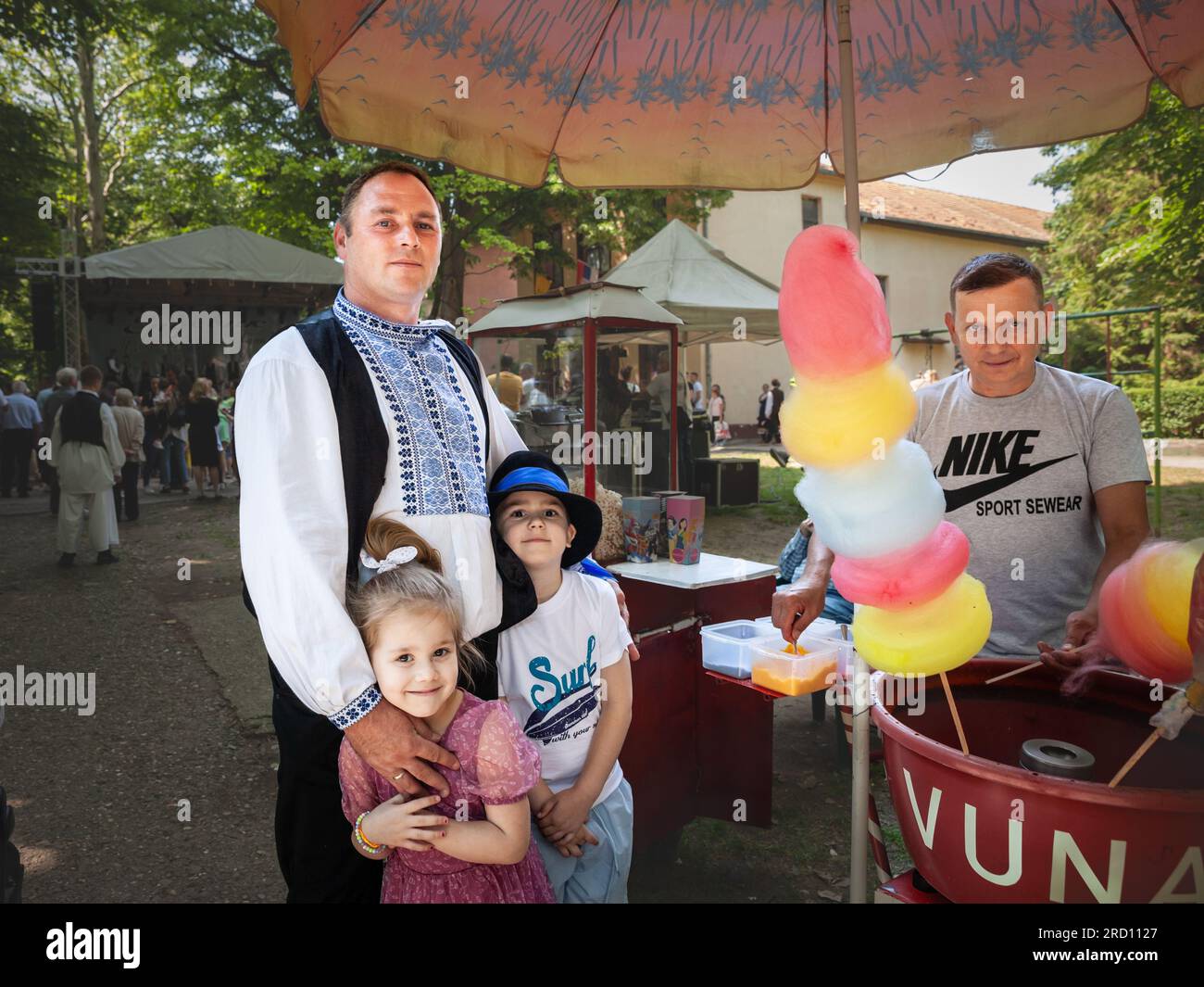 Picture of aman, slovak, wearing a traditional folk slovakian costume ...
