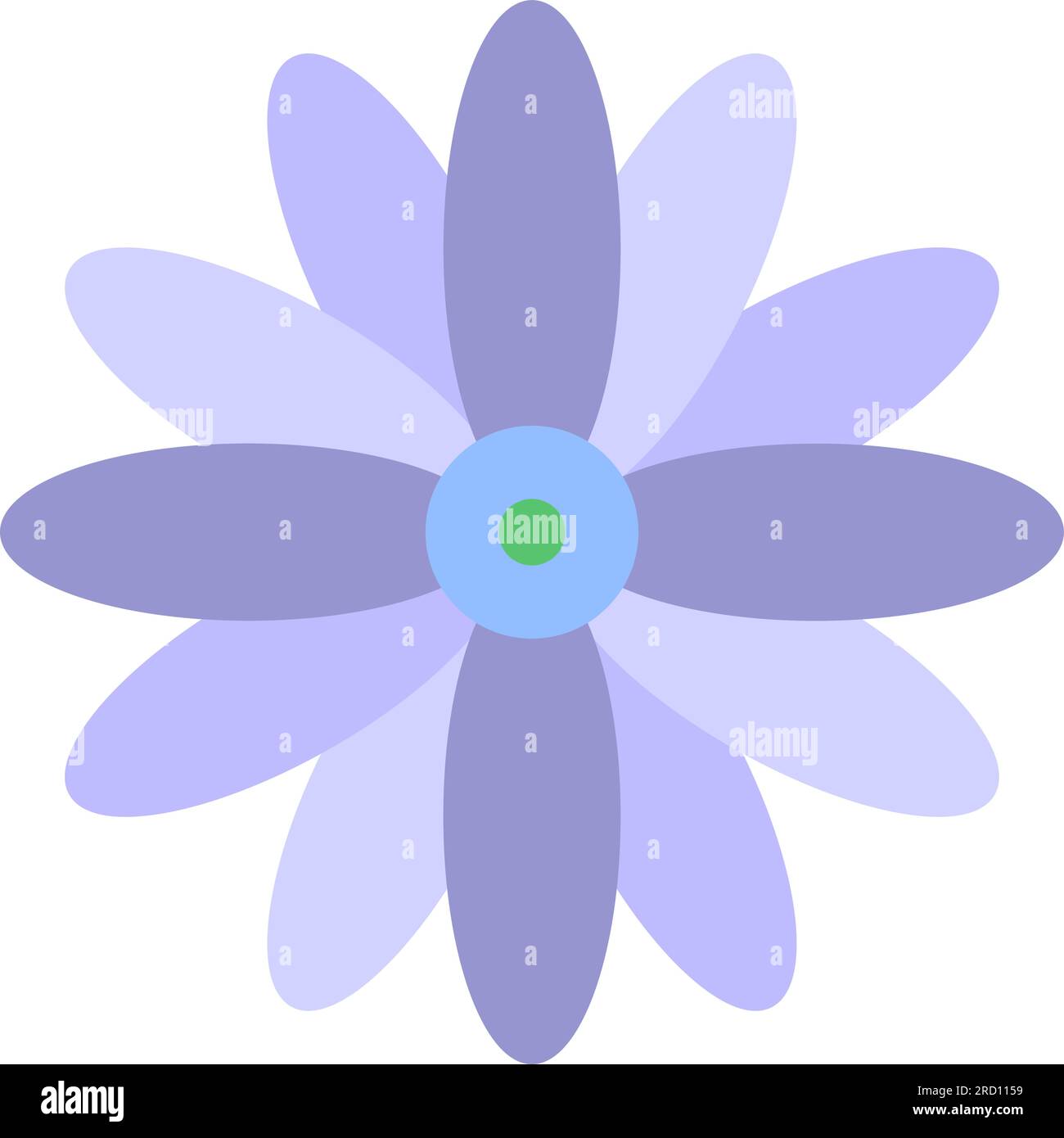 Daisy flower line icon Stock Vector Images - Alamy