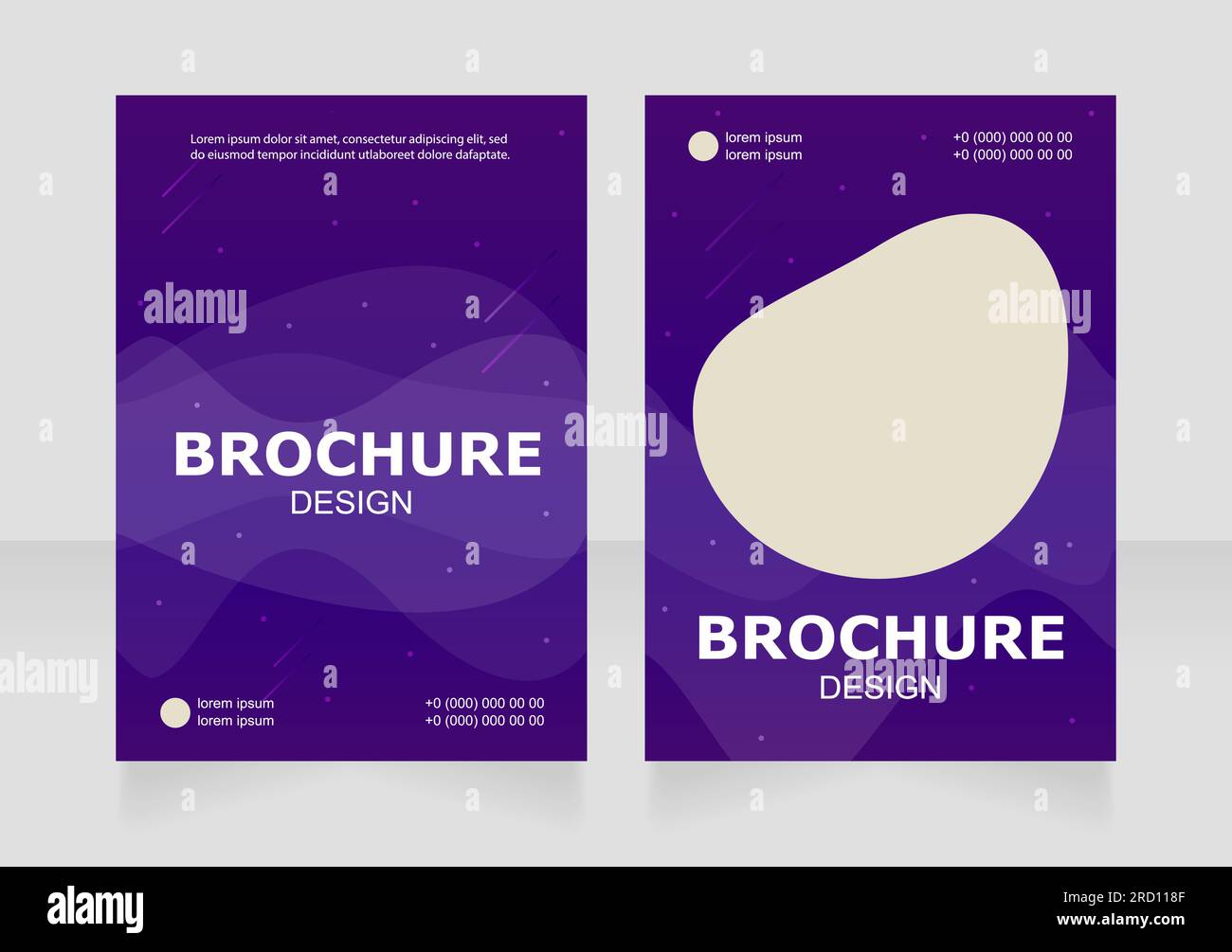 Space Travel Brochure Template