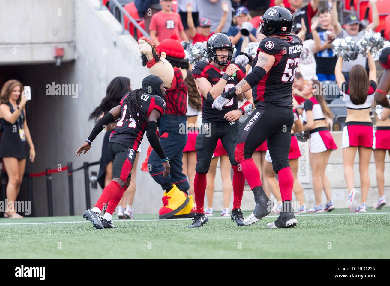Ottawa, Canada. 15th July, 2023. July 15, 2023: Ottawa Redblacks ...