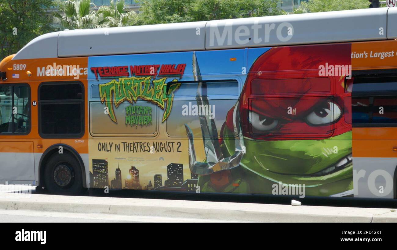 West Hollywood, California, USA 17th July 2023 Teenage Mutant Ninja ...