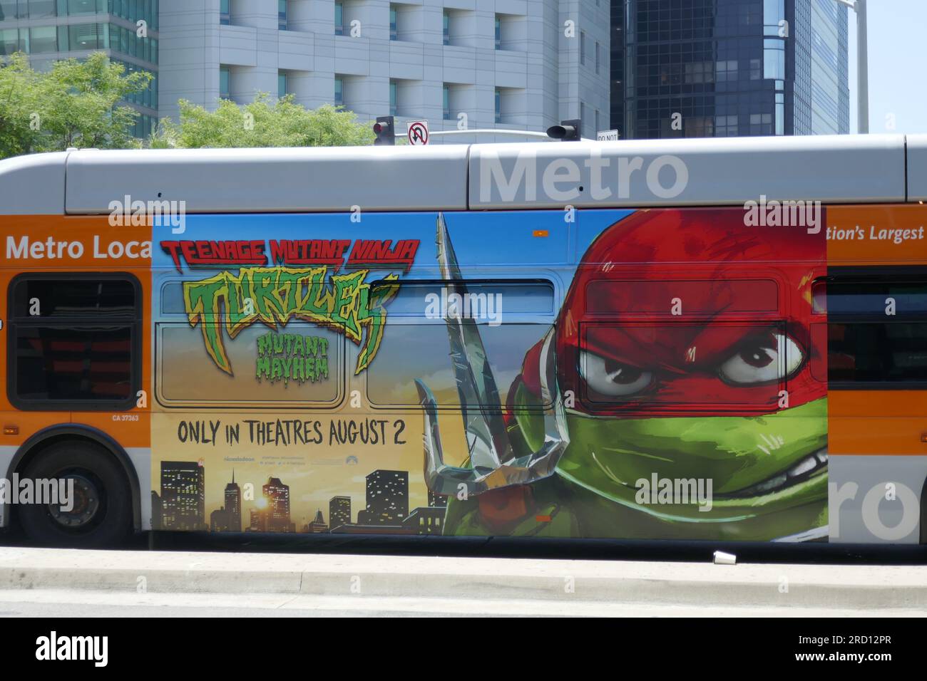 West Hollywood, California, USA 17th July 2023 Teenage Mutant Ninja ...