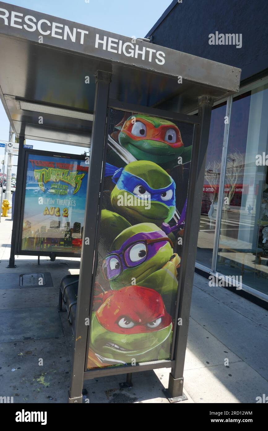 West Hollywood, California, USA 17th July 2023 Teenage Mutant Ninja ...