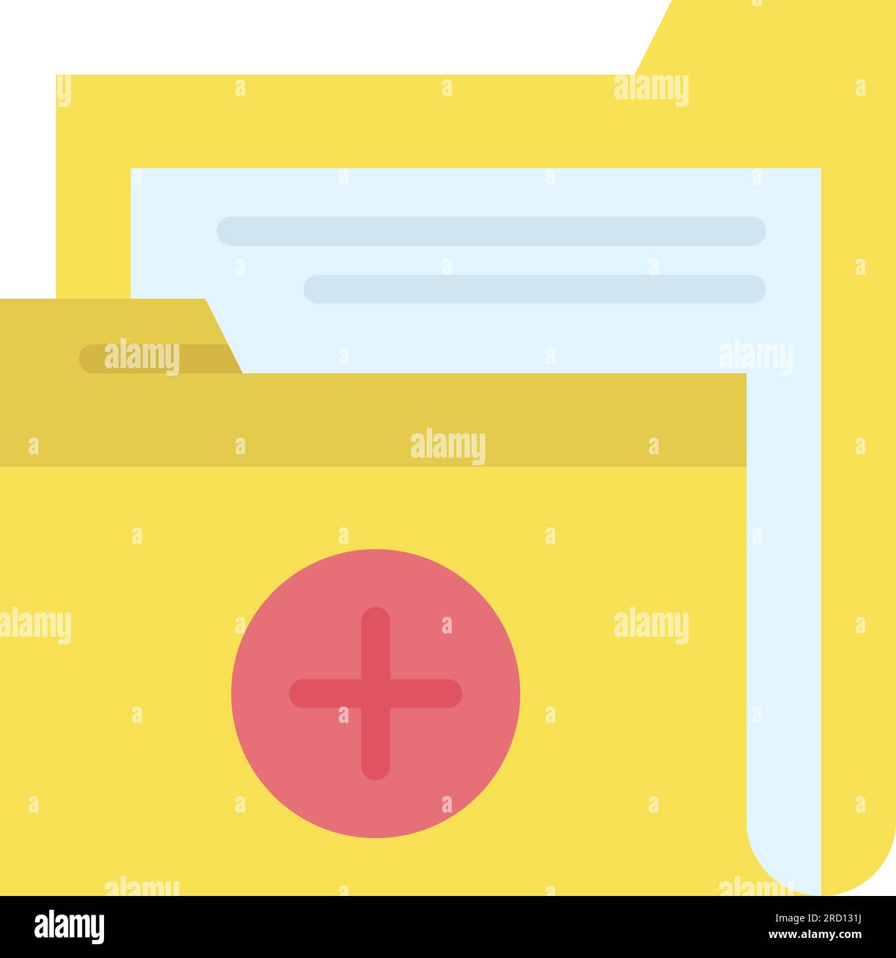 Folder Icon Image Stock Vector Image & Art - Alamy