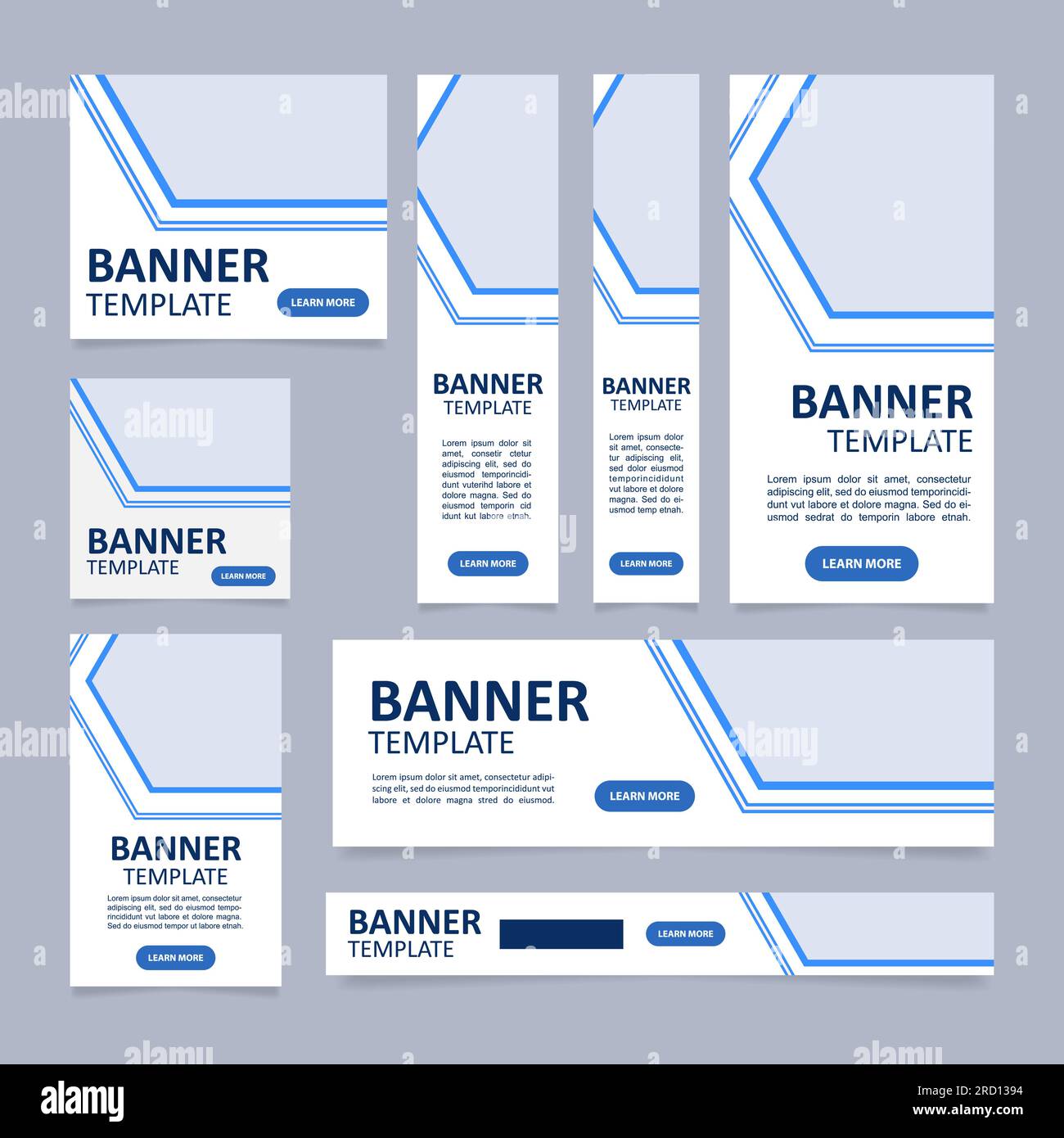 Digital network installation web banner design template Stock Vector ...