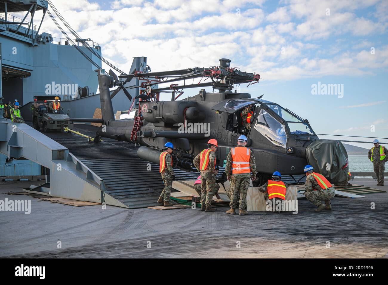 Soldiers assigned to Task Force Warhawk, 16th Combat Aviation Brigade ...