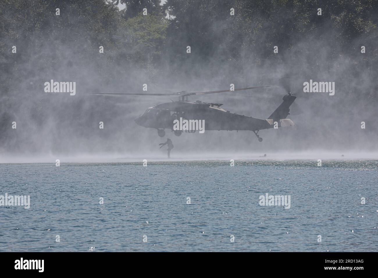 U.S. Army Soldiers assigned to the 1st Special Forces Group, conduct ...