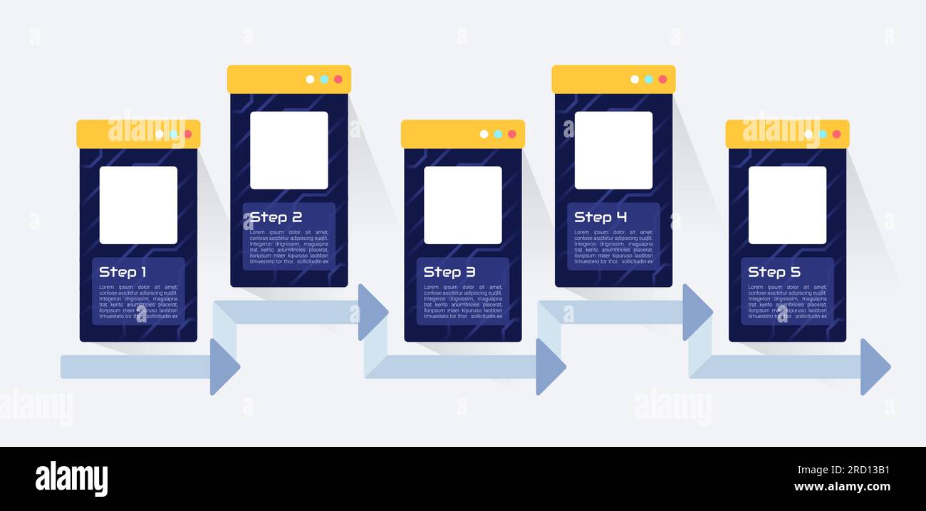 Programming Infographic Chart Design Template Stock Vector Image And Art Alamy