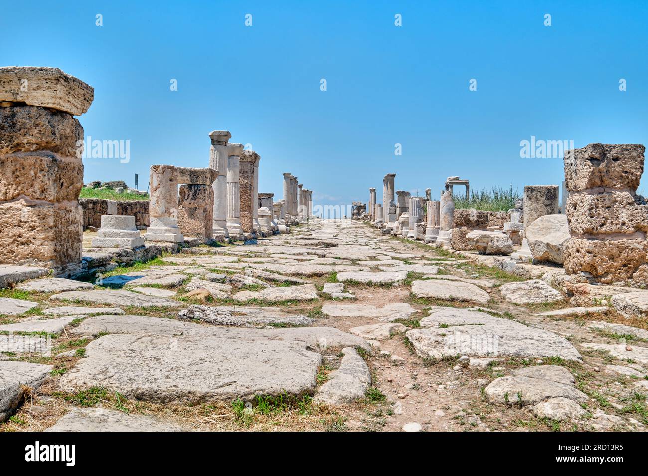 Ruins of the ancient town of Laodikeia is one of the cities of Anatolia ...