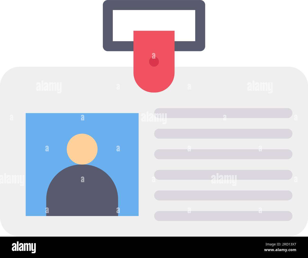 ID Card Icon Image Stock Vector Image & Art - Alamy