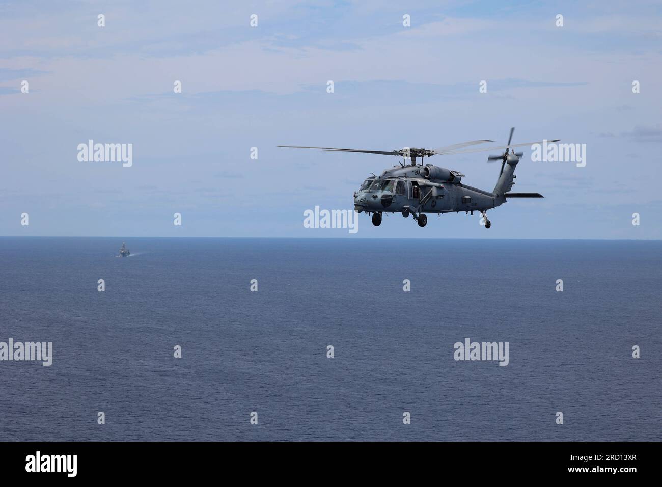 ATLANTIC OCEAN – A MH-60S Seahawk, assigned to Helicopter Sea Combat ...