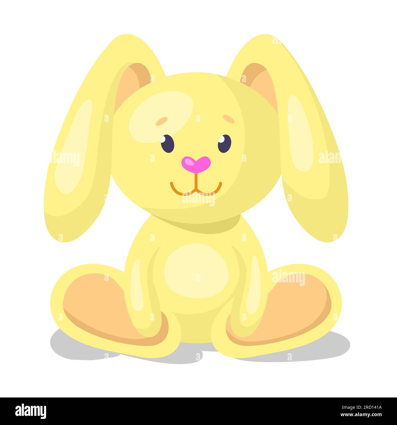 Bunny soft toy Stock Vector Images - Alamy
