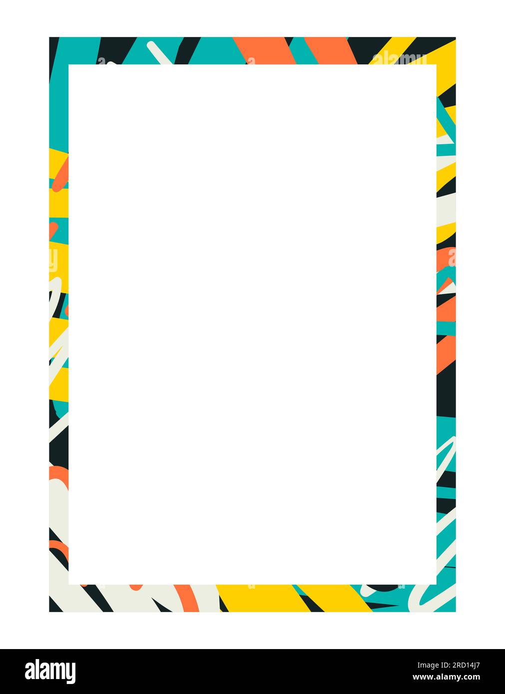 Colorful frame brochure element design Stock Vector Image & Art - Alamy