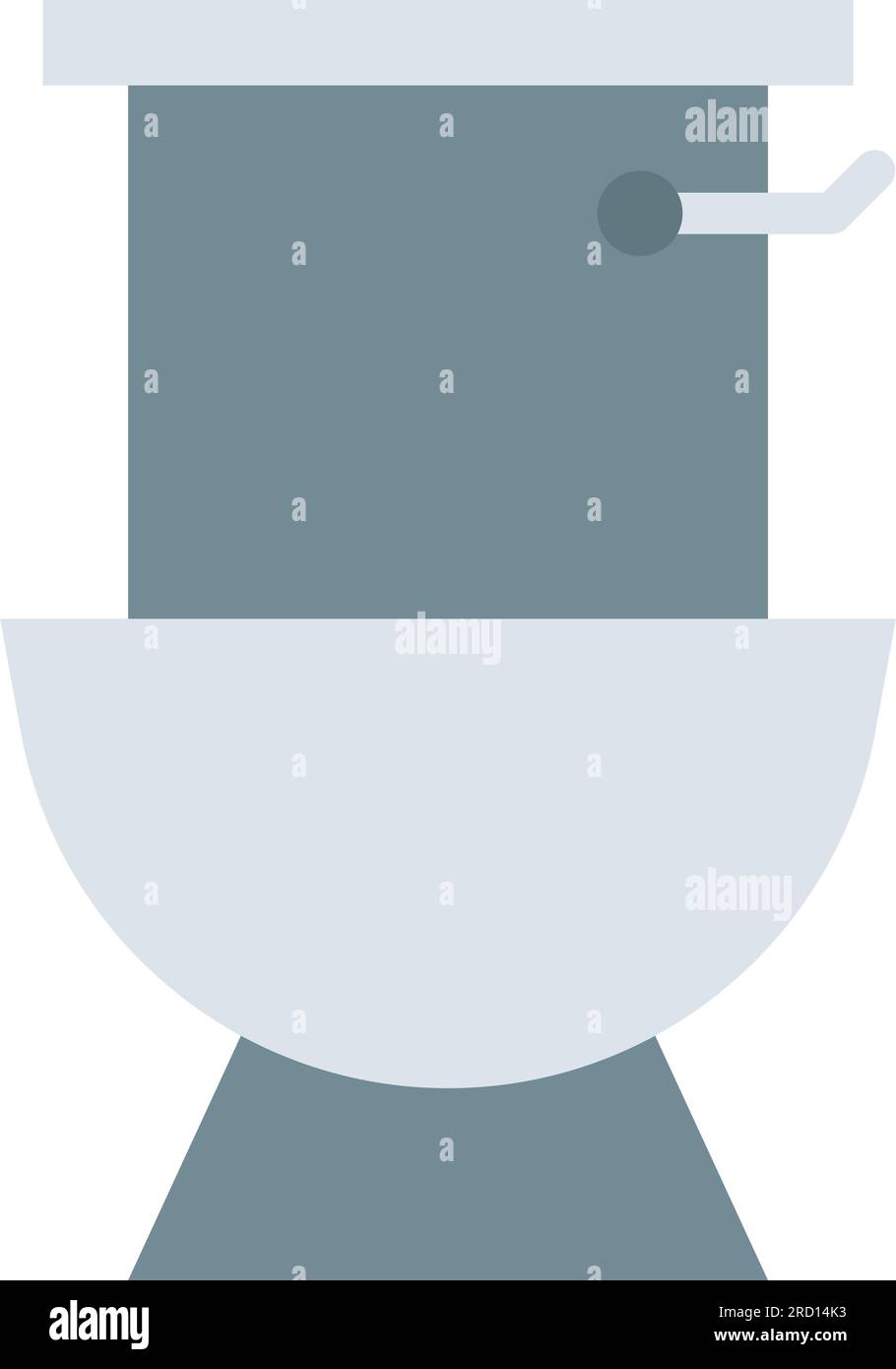 Concept image bathroom toilet Cut Out Stock Images & Pictures - Alamy