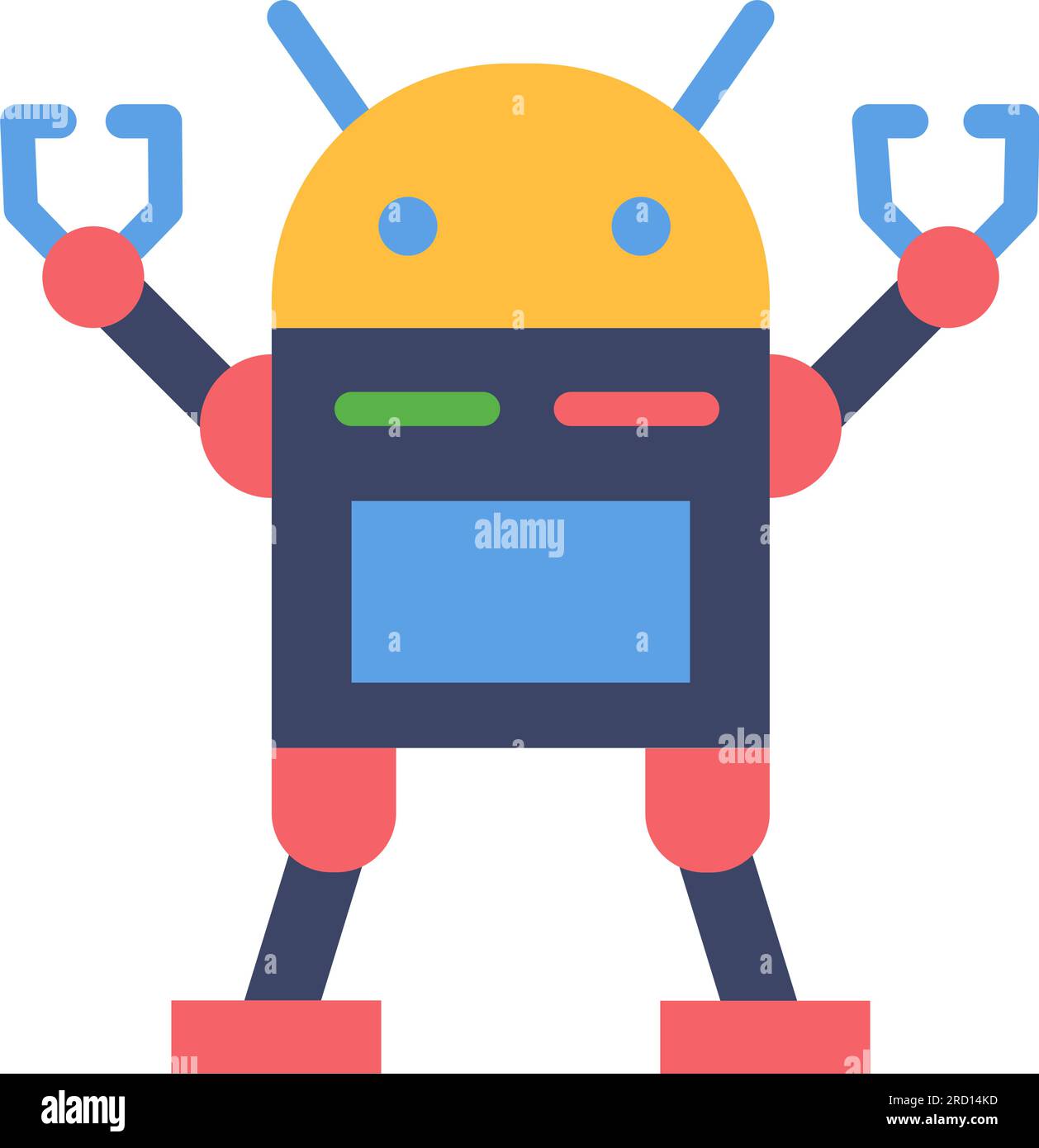 Robotics Icon Image Stock Vector Image & Art - Alamy